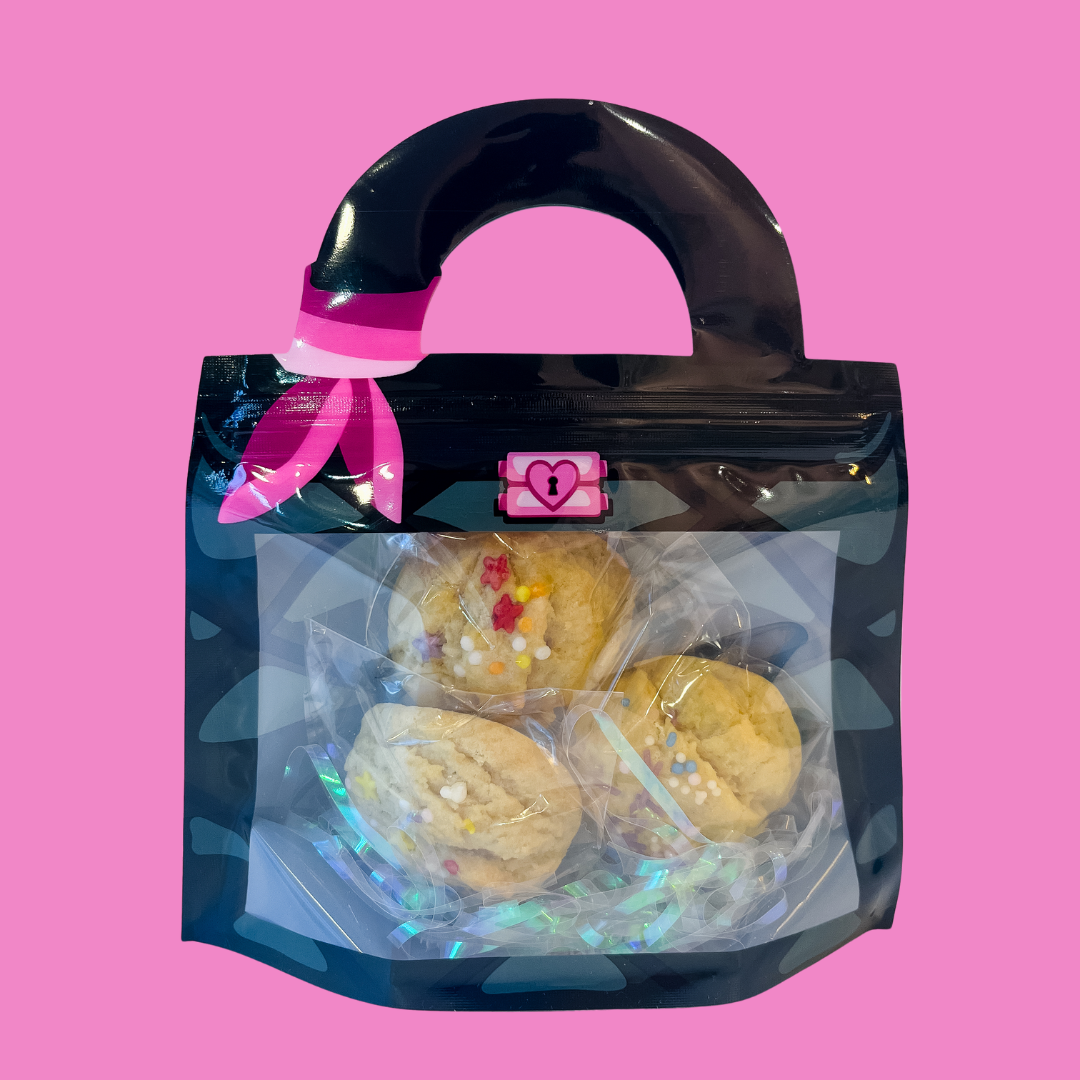 Little Black Cookie Bag | One-Eyed Cookie Lab